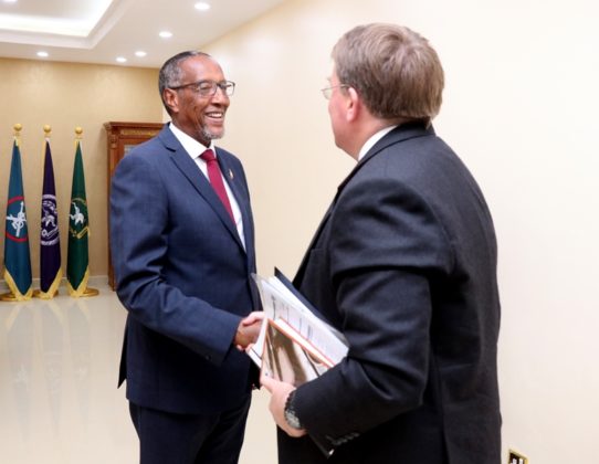 Ben Fender arrives in Somaliland, confers with President Bihi ...