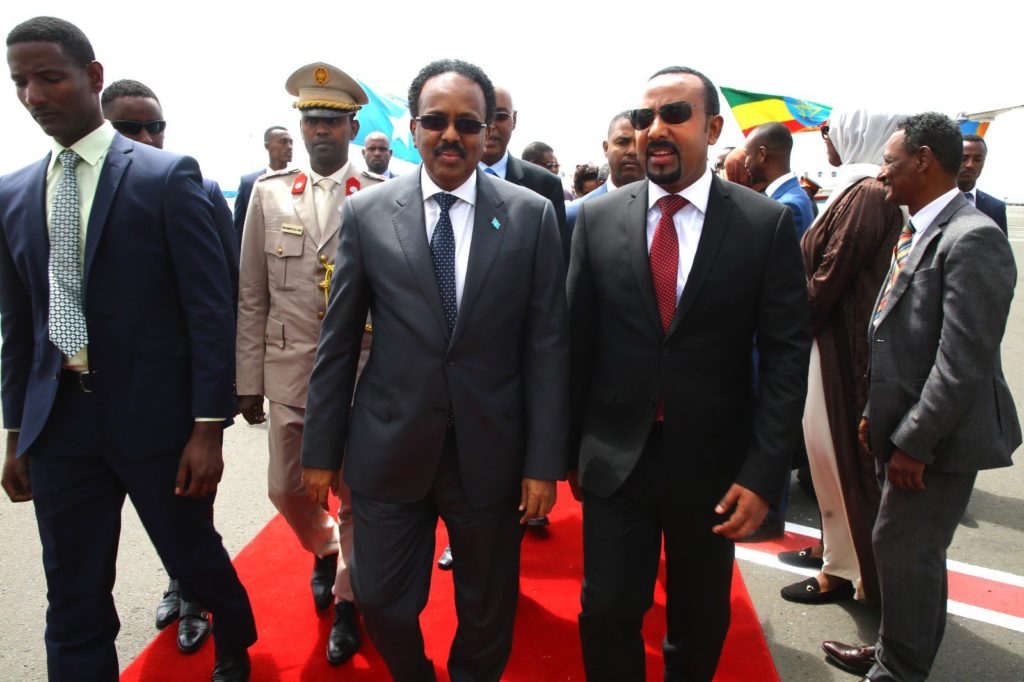 Delegation led by President Farmajo Arrives in Ethiopia | Somaliland ...