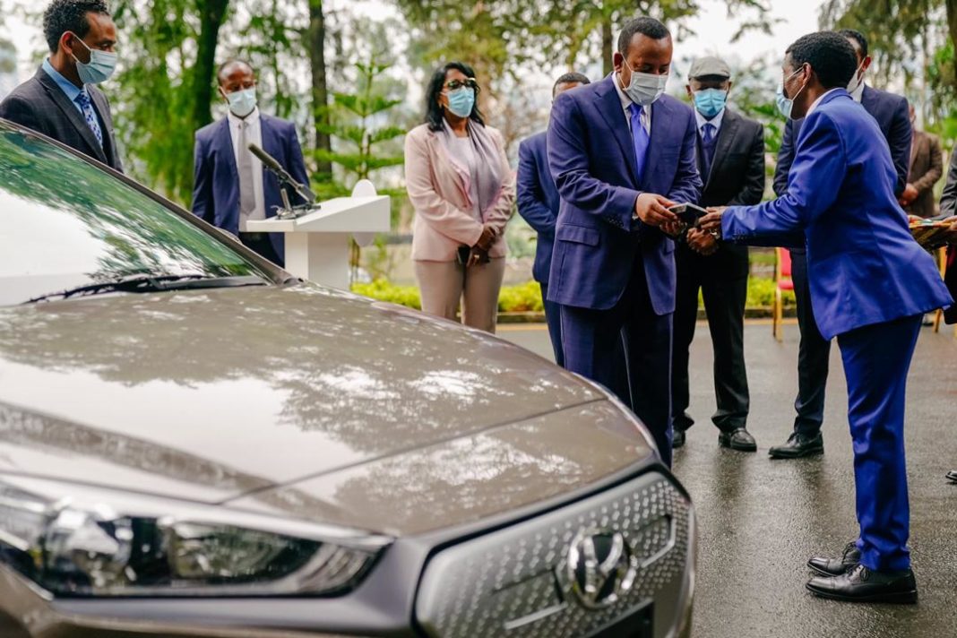 Ethiopia Unveils its first fully locally assembled electric car ...