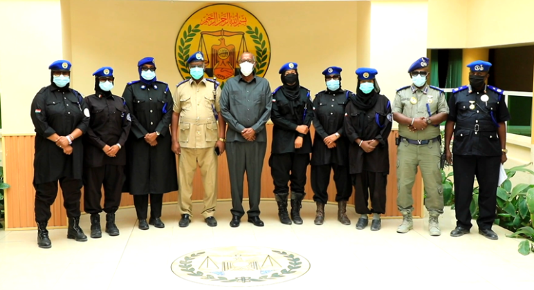 President Welcomes Female Police Officers promoted to new ranks ...