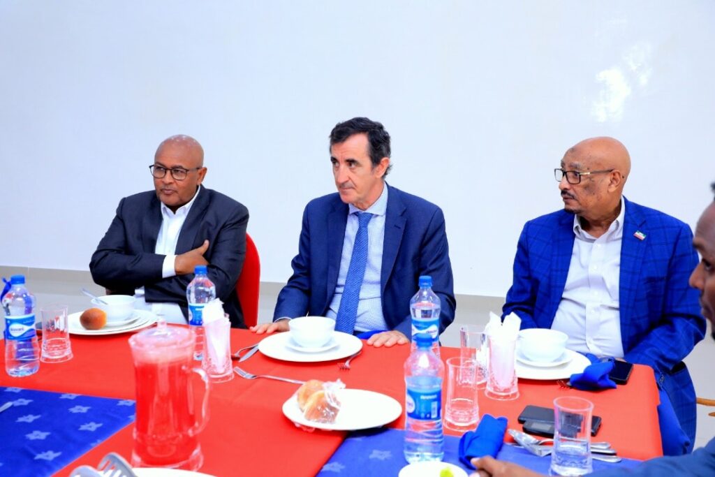 Leaders of opposition parties of Somaliland UCID and WADDANI farewell ...