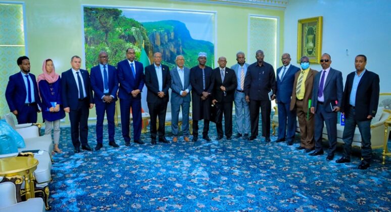 SL President Meets UNHCR officials | Somaliland Standard