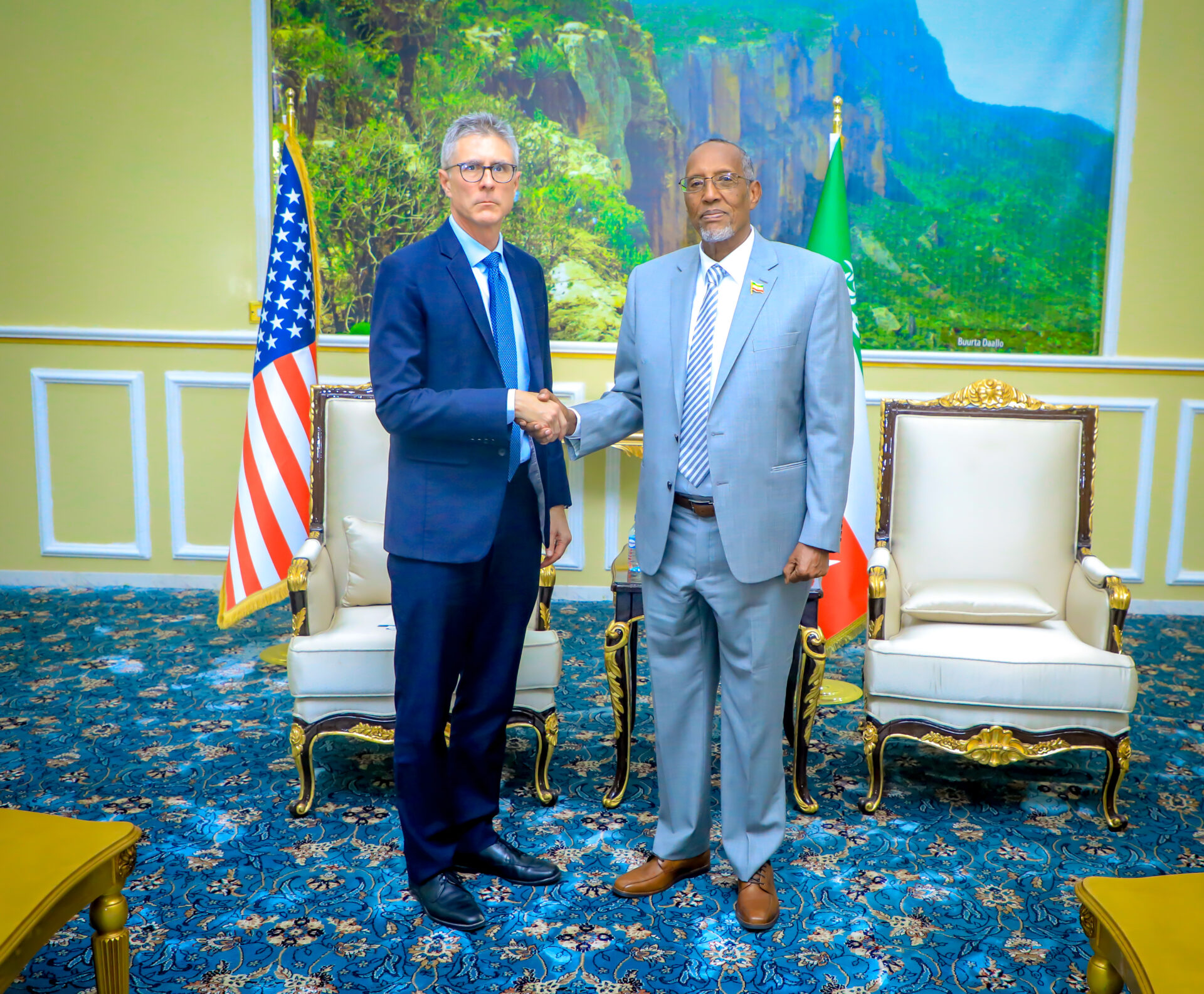 Somaliland President Receives US deputy Ambassador to Somalia ...