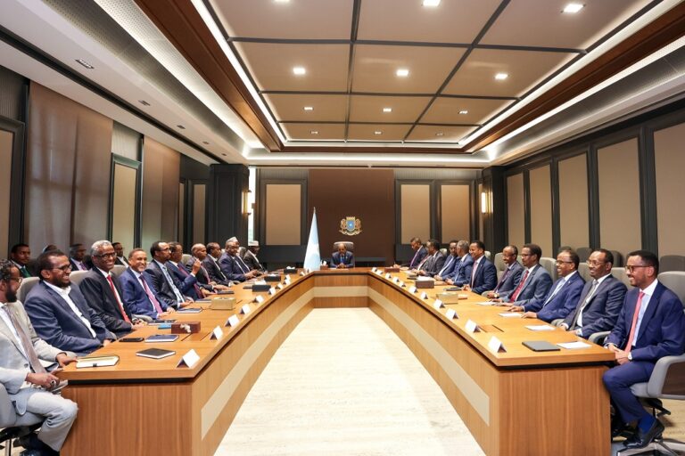The President has officially opened the meeting between the Somali ...